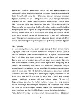 Teknologi biogas | DOC