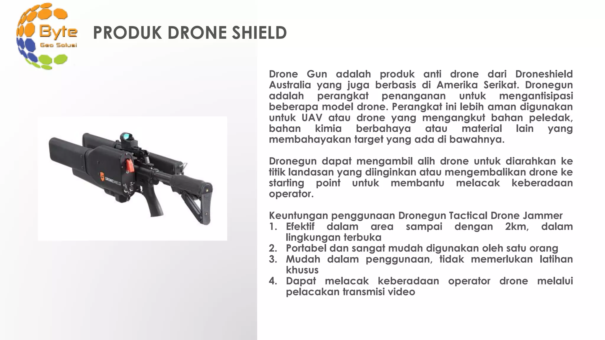 Teknologi anti drone untuk objek vital nasional di Indonesia | PDF