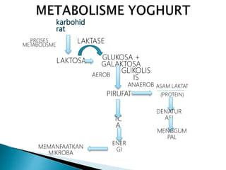 Teknologi Fermentasi (Yoghurt) | PPTX