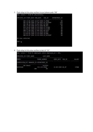 Teknologi flashback pada oracle | PDF