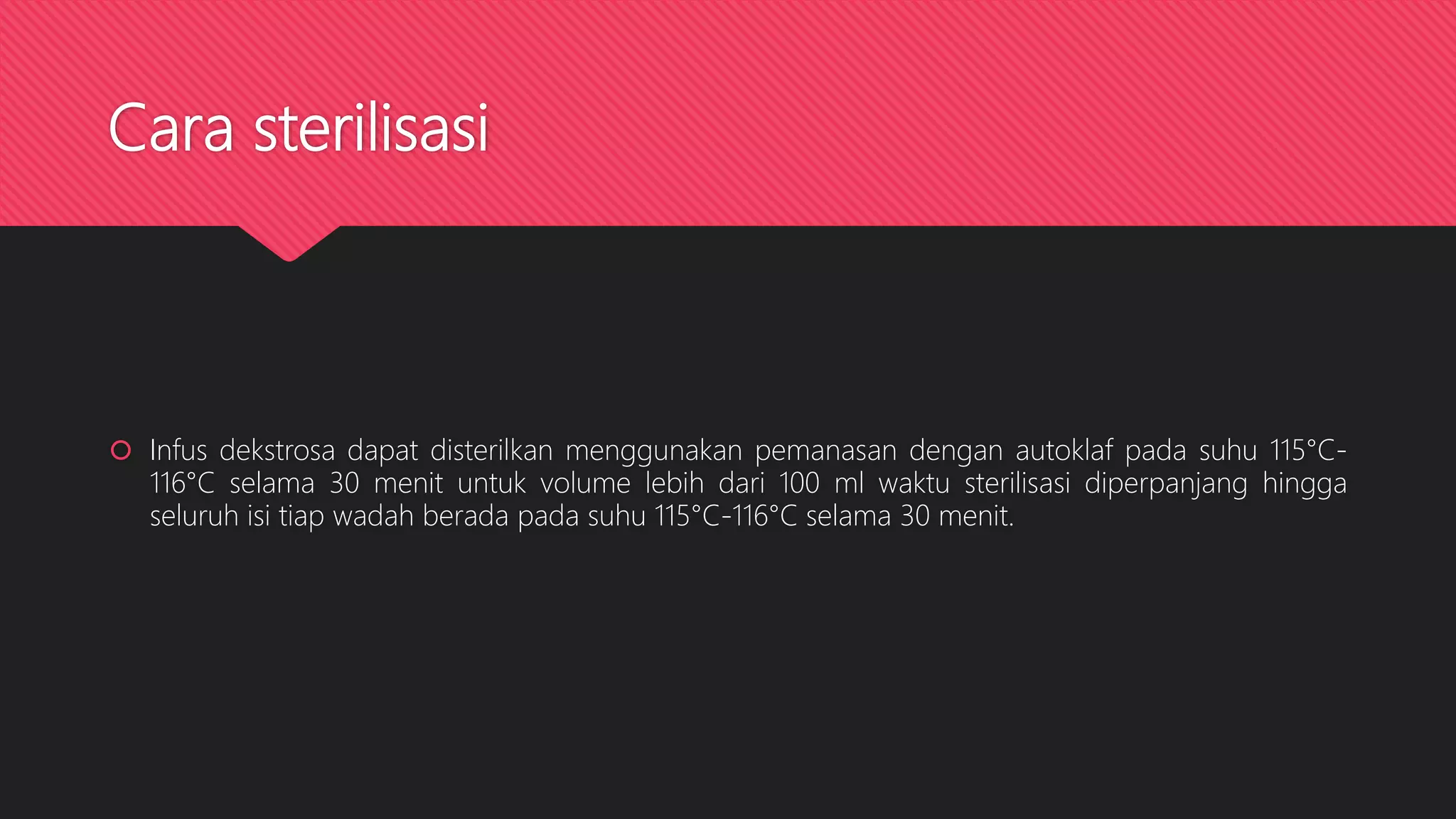 Teknologi formulasi iii infus dekstrosa | PPTX