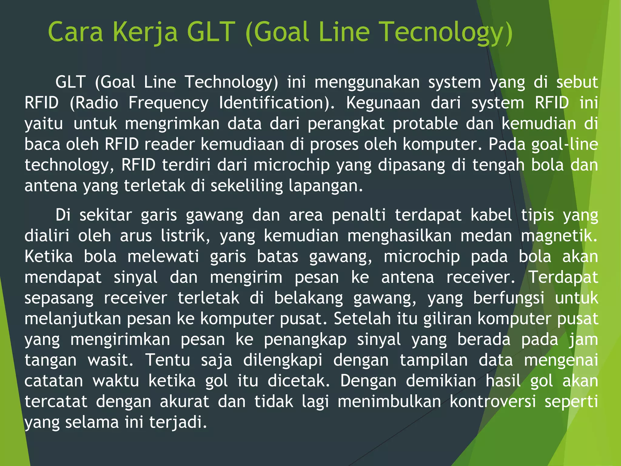 Teknologi garis gawang | PPT