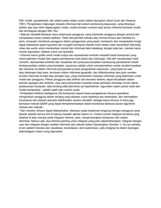 Teknologi gis dan analisis spasial di zona pesisir manajemen | PDF Teknologi gis dan analisis spasial di zona pesisir manajemen | PDF