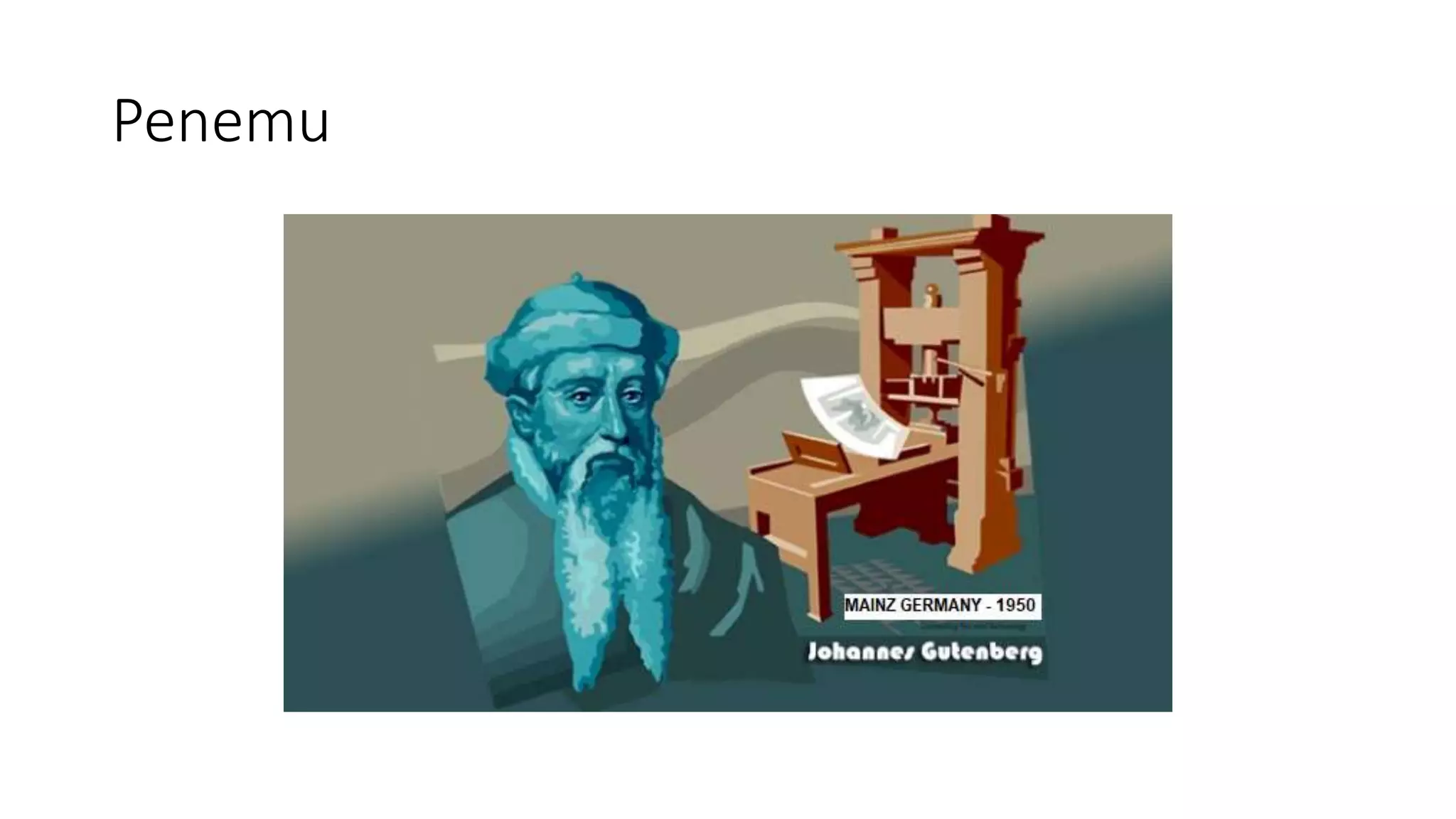 Teknologi Informasi 8 - Perkembangan Mesin Cetak | PPTX