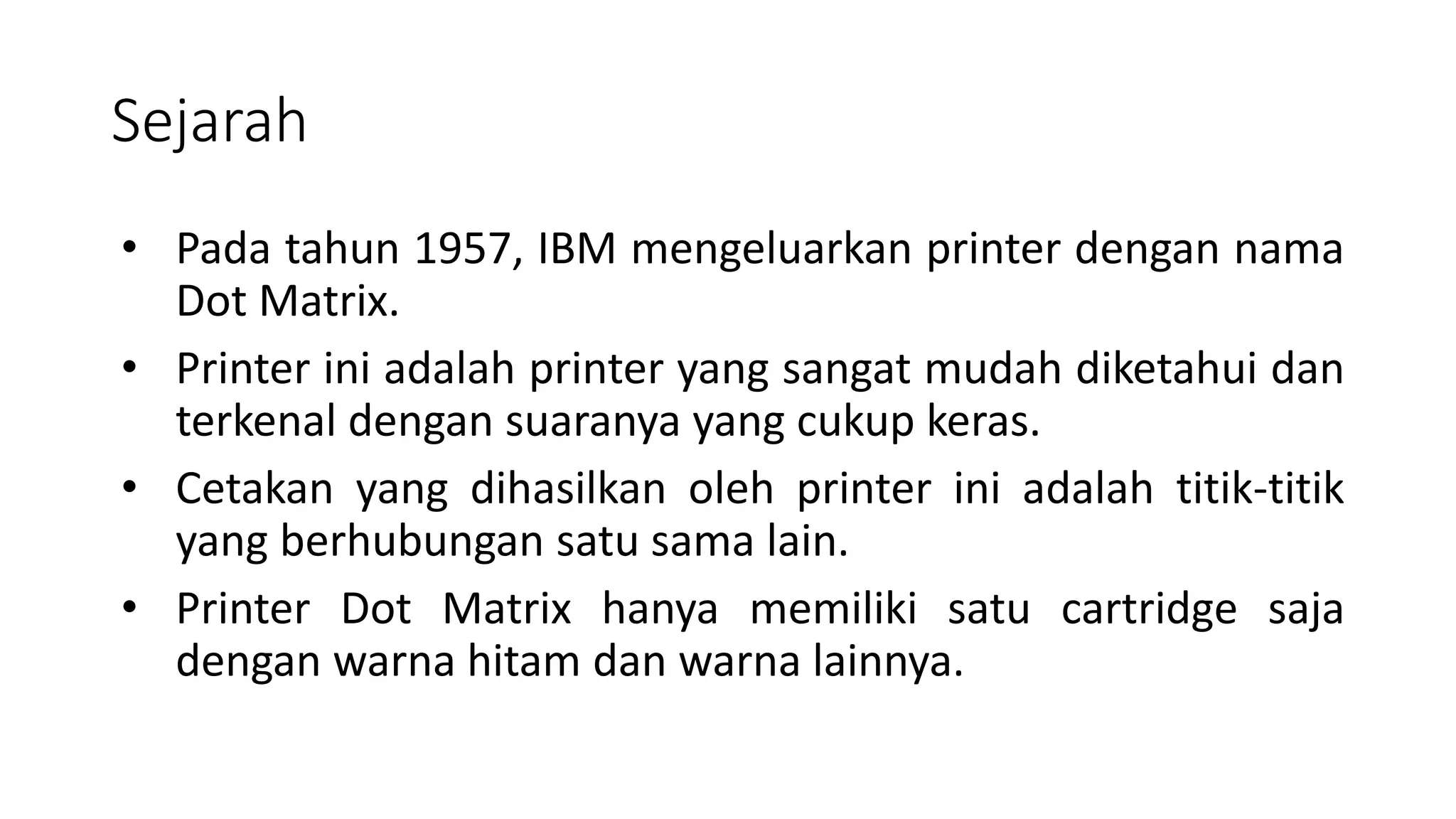 Teknologi Informasi 8 - Perkembangan Mesin Cetak | PPT