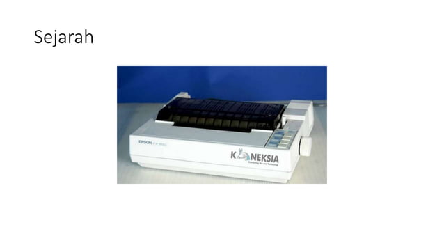 Teknologi Informasi 8 - Perkembangan Mesin Cetak | PPT