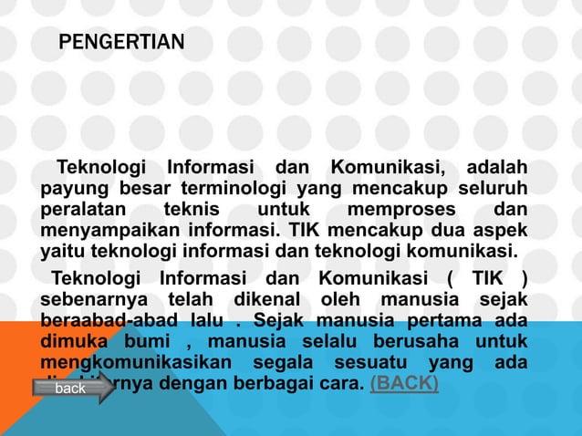 Teknologi informasi dan komunikasi | PPT