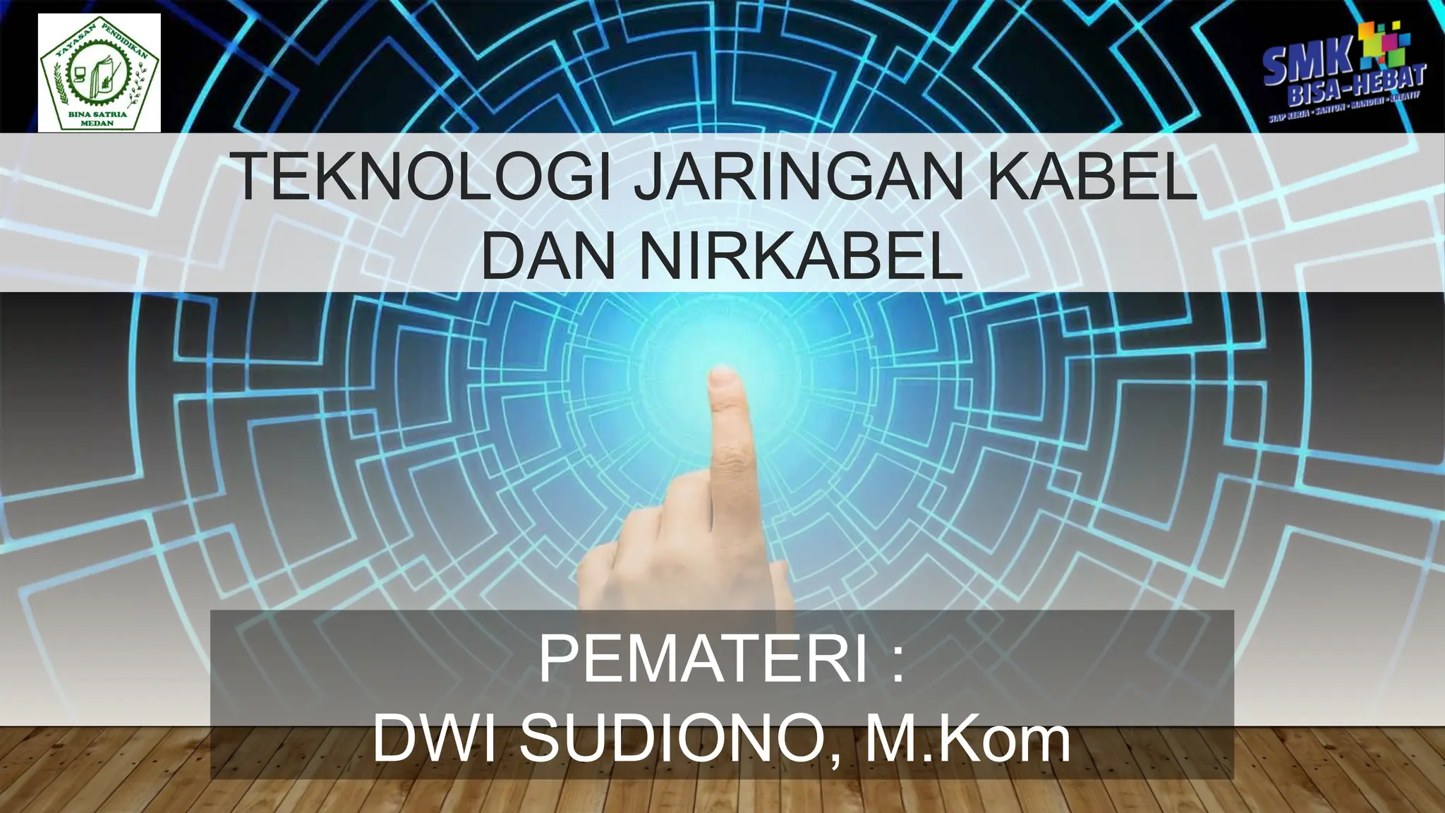 TEKNOLOGI JARINGAN KABEL dan juga NIRKABEL | PPTX