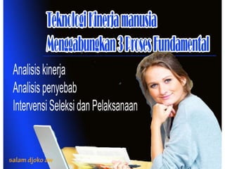 TERMINOLOGI TEKNOLOGI KINERJA MANUSIA HPT-DJOKO AW | PPTX