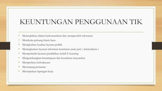 Teknologi komunikasi da informasi upiiiiiii | PPT