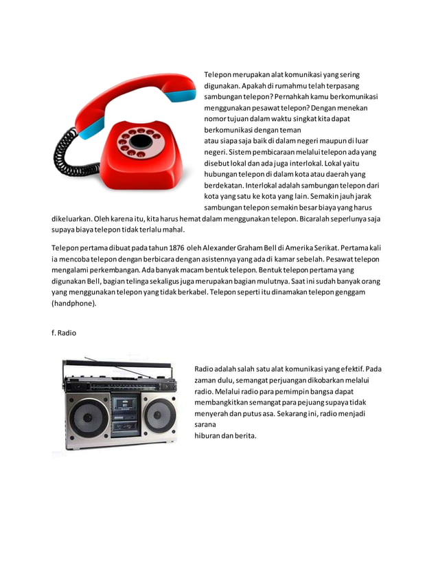 Teknologi komunikasi zaman dulu | PDF
