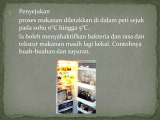 Teknologi & Pemprosesan makanan | PPTX