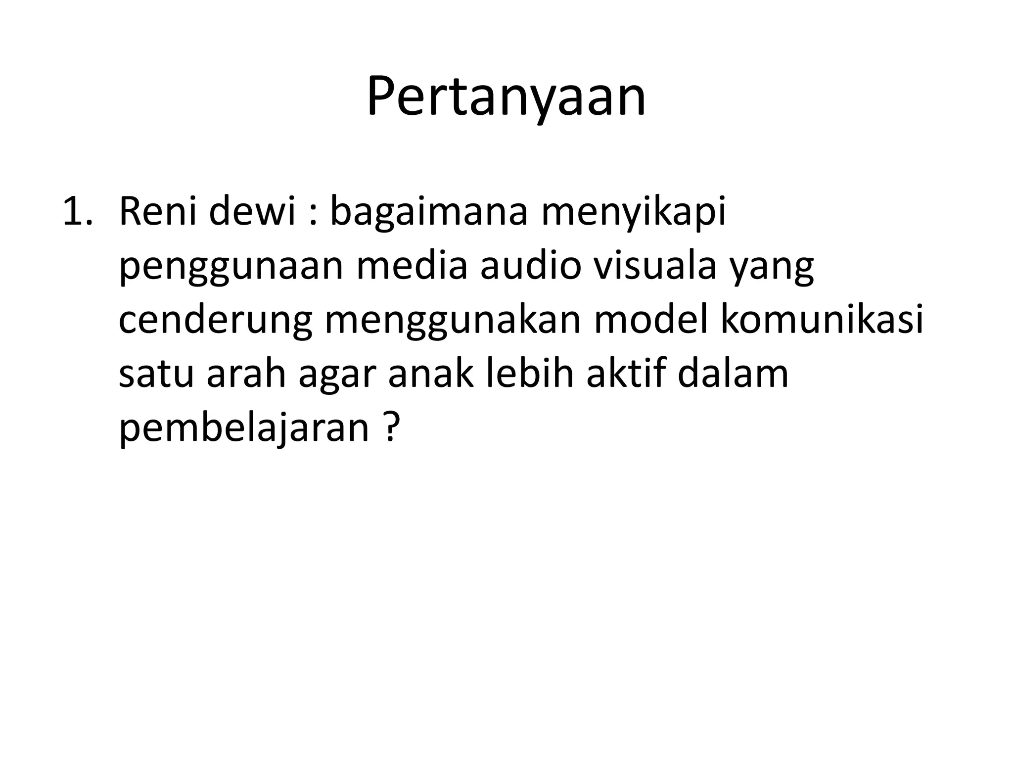 Media Audio Visual Multimedia dan Penggunaan Multimedia | PPT