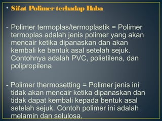 Polimer | PPT