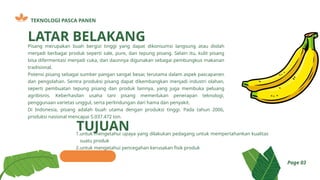 Teknologi Penanganan Pasca Panen Pisang.pptx