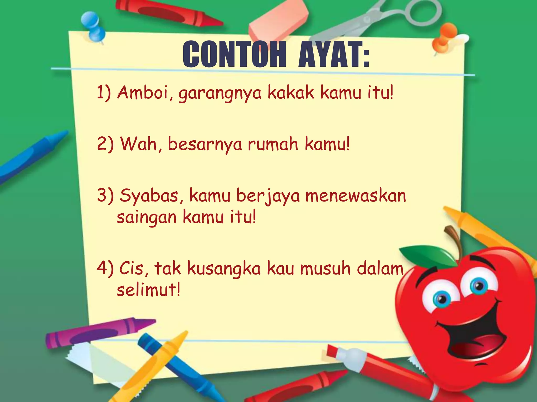 Jenis-Jenis Ayat | PPTX
