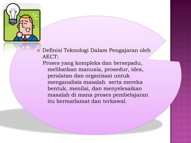 Konsep dan Domain Teknologi pendidikan | PPTX