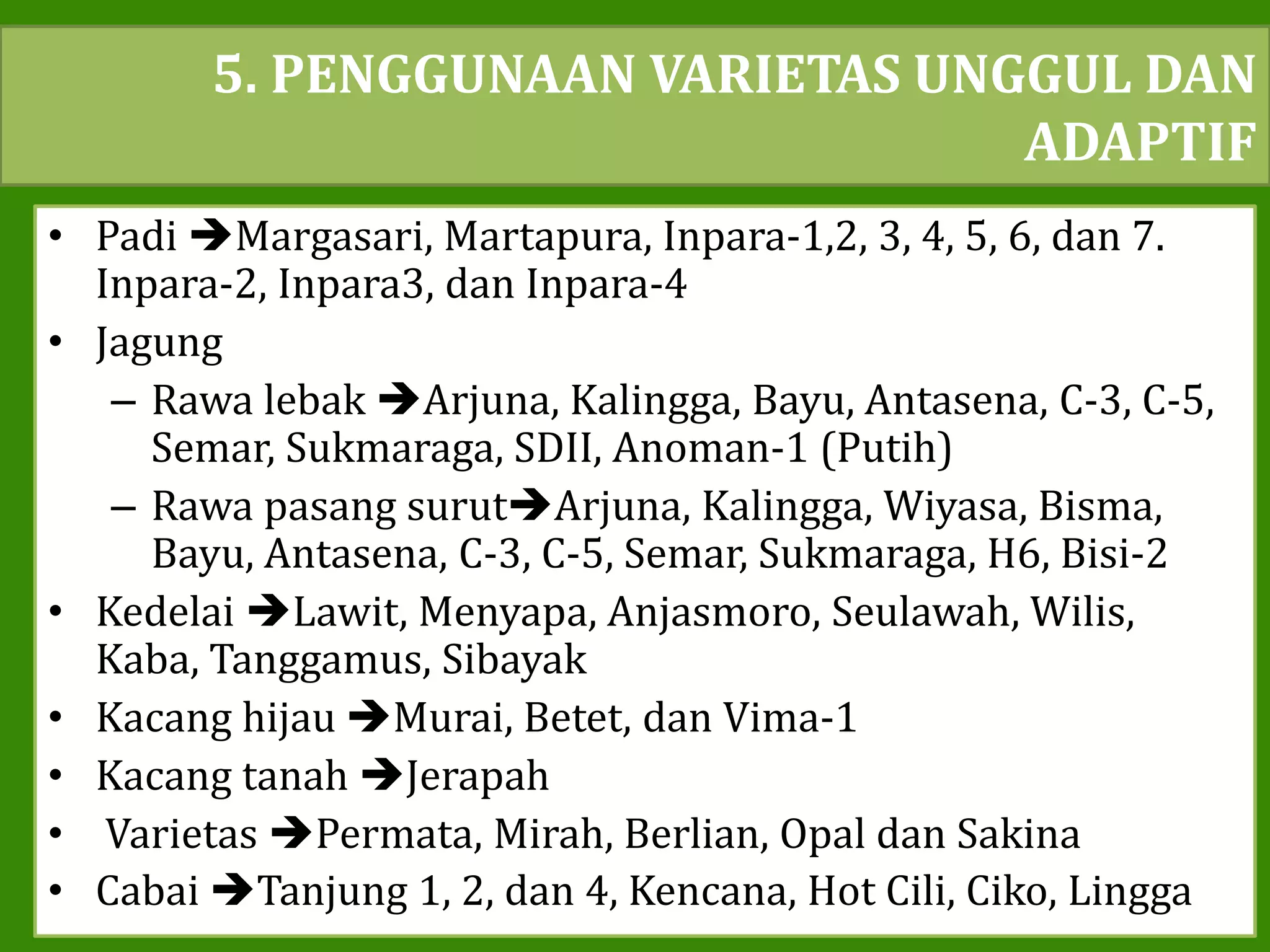 Teknologi pengembangan sistem surjan | PPTX