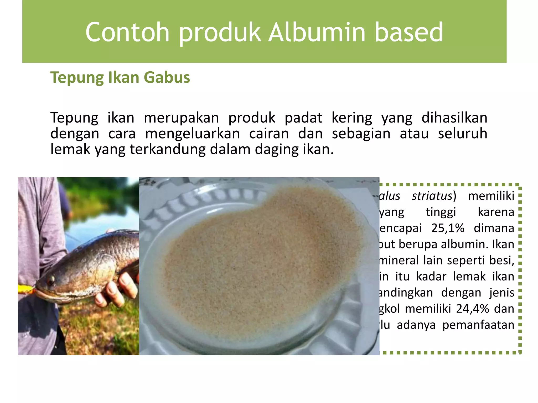 Teknologi Pengolahan Suplemen Pangan Berbasis Albumin.pptx