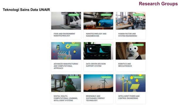 Pemaparan Rencana Produ Teknologi Sains Data | PPTX