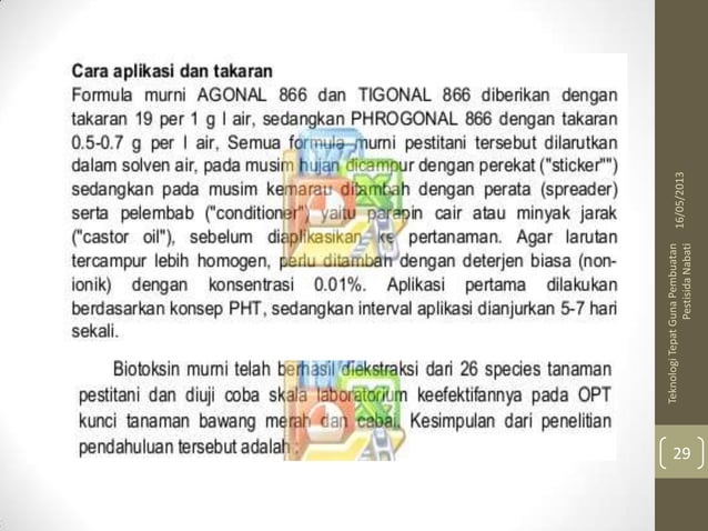 Teknologi tepat guna (pembuatan pestisida nabati) | PPTX