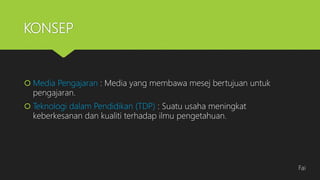 Teknologi untuk pdp - EDUP3053 | PPT