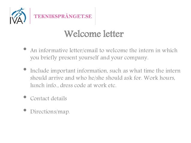 Teknoloikka - preparing for an intership