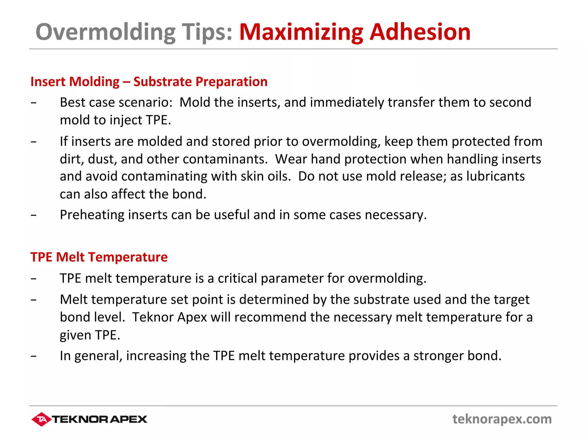 A Clear Guide to Overmolding Essentials | PDF