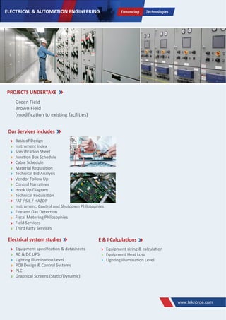 TEKNORGE- Oil & Gas Expertise | PDF