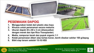 Teknologi UT padi sawah | PPTX