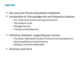 TEKnowledge HUT Overview | PPS