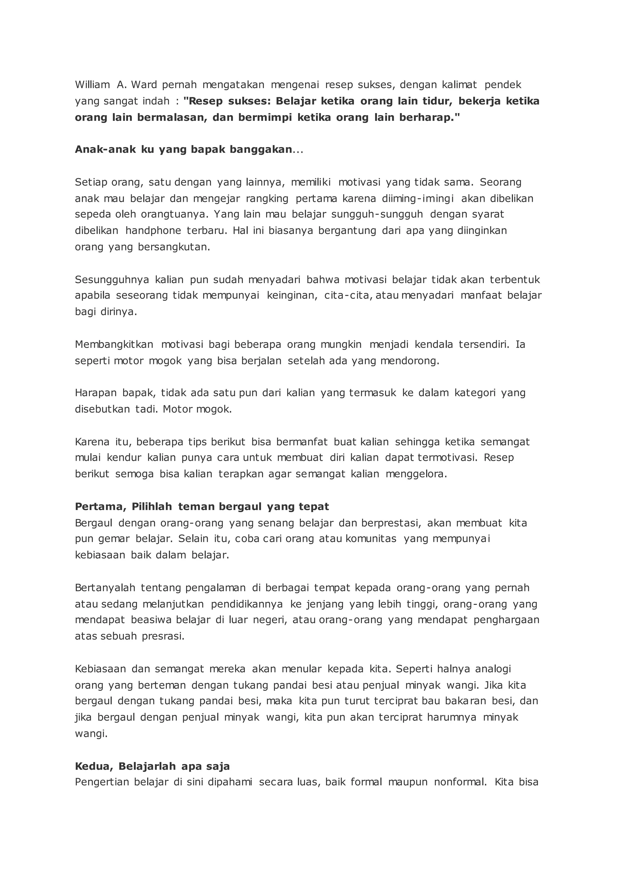 Teks amanat pembina upacara hardinas | DOCX