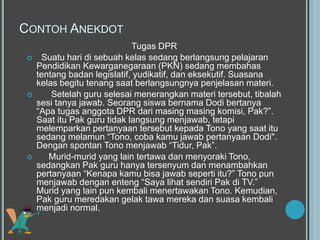 Teks Anekdot | PPTX