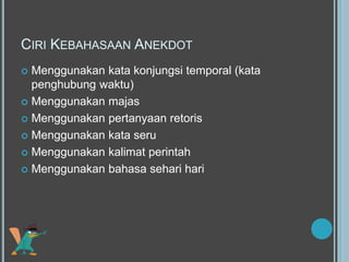 Teks Anekdot | PPT