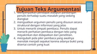 TEKS ARGUMENTASI MENGENALKAN DAN MEMPROMOSIKAN PRODUK PANGAN LOKAL ...