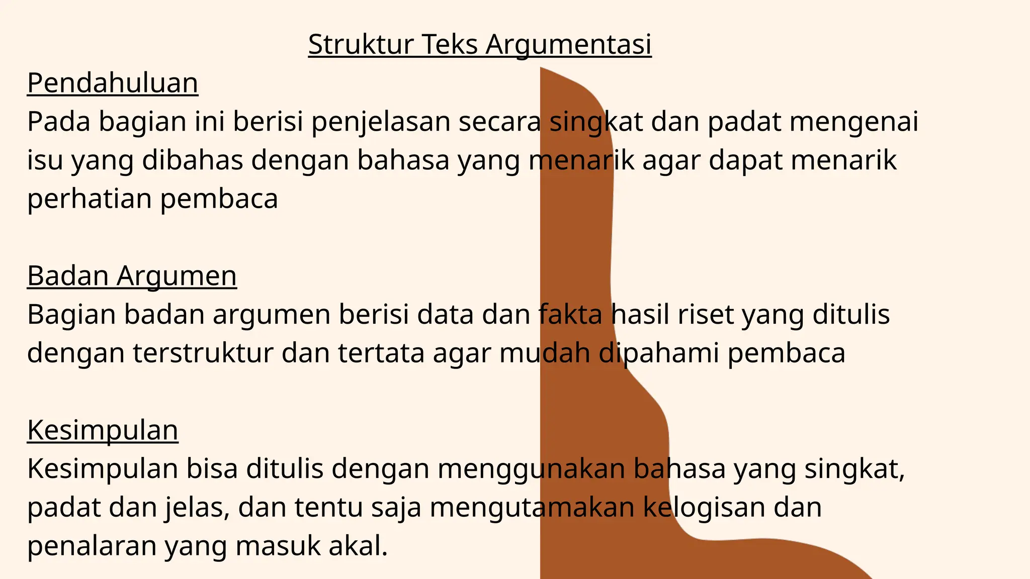 teks argumentasi dan kalimat penjelasnya.pptx