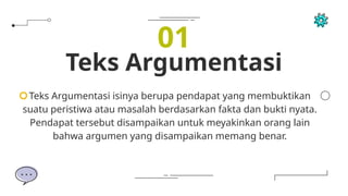 TEKS ARGUMENTASI BAHASA INDONESIA SMK/SMA X | PPTX