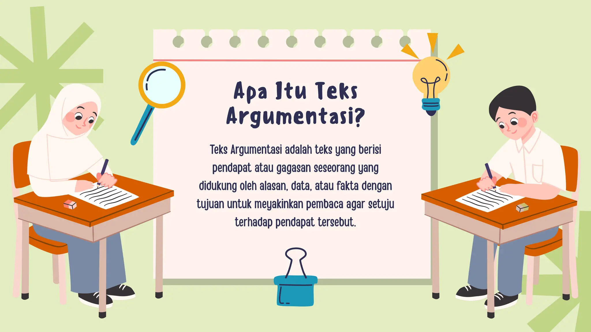 teks argumentasi untuk kelas sebelas sma | PDF