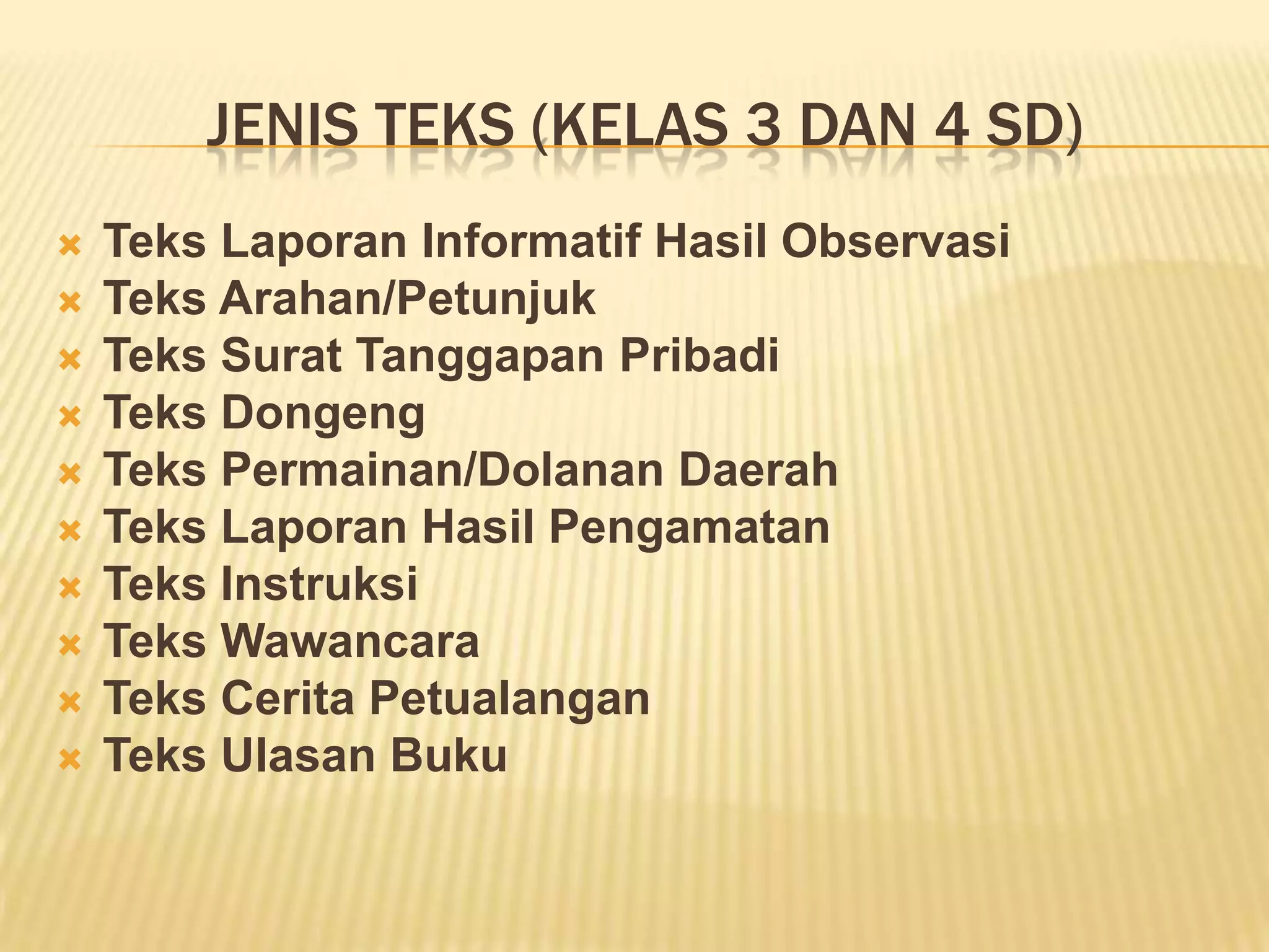 Teks bahasa indonesia | PPTX