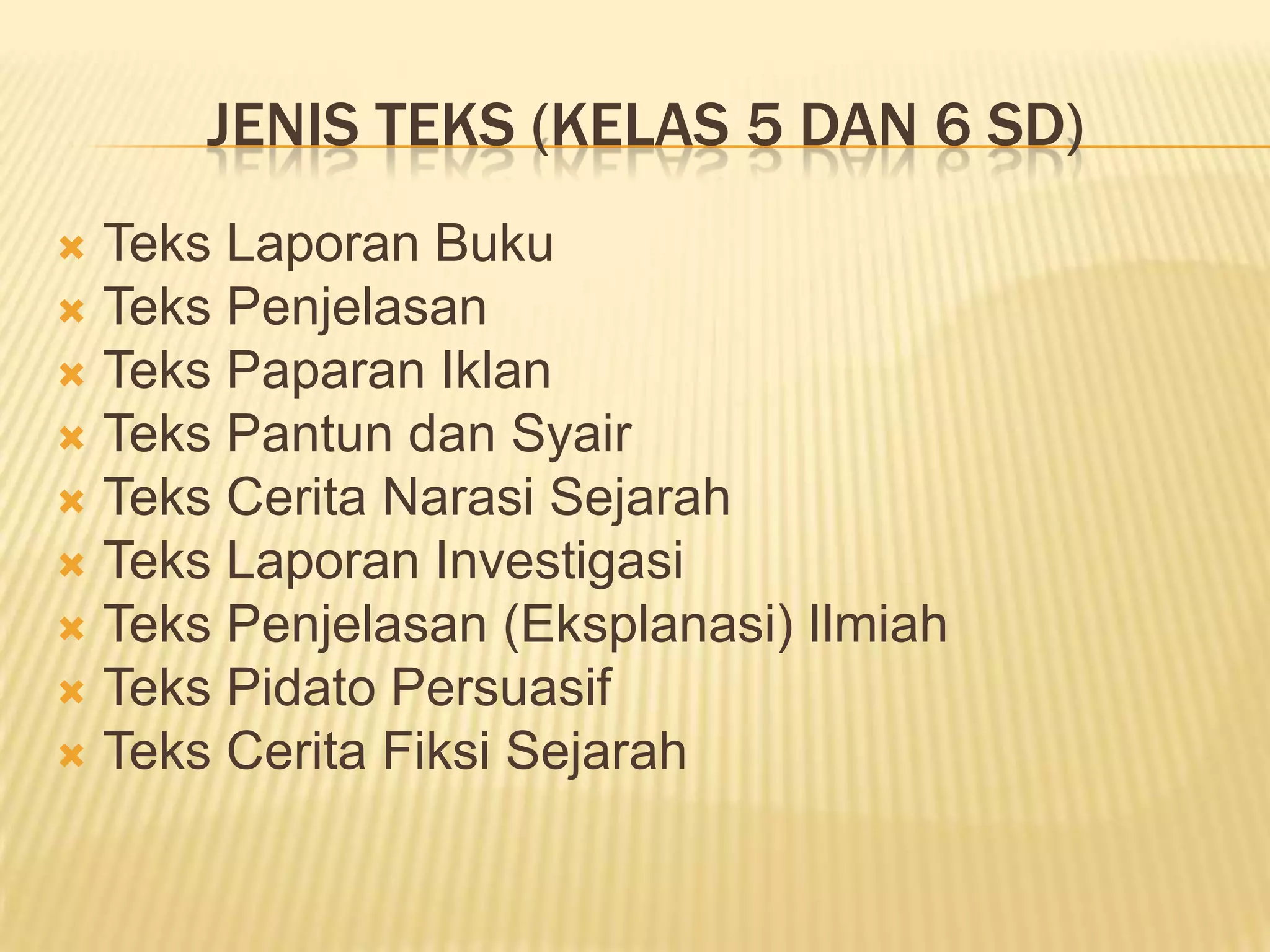 Teks bahasa indonesia | PPTX