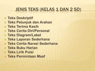 Teks bahasa indonesia | PPTX