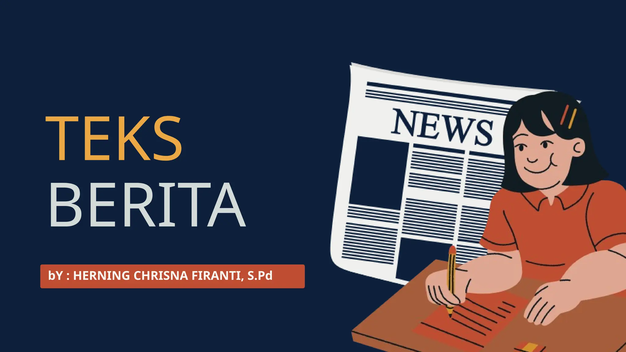 Teks Berita dan jenis - jenis teks berita | PPTX