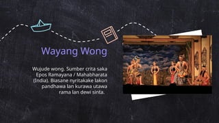 TEKS CRITA WAYANG Bahasa jawa kelas Sepuluh | PPTX