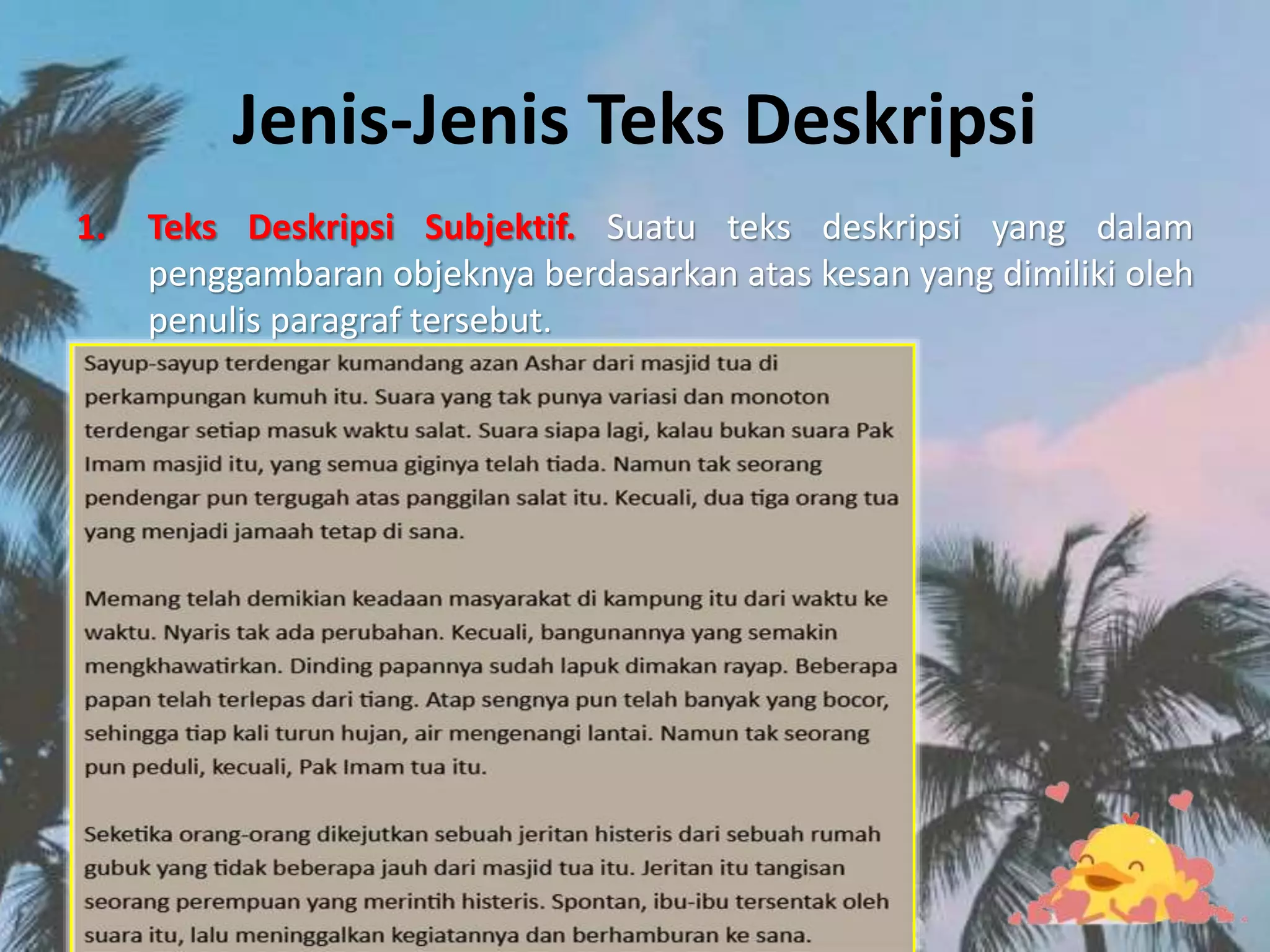Teks deskripsi | PPTX