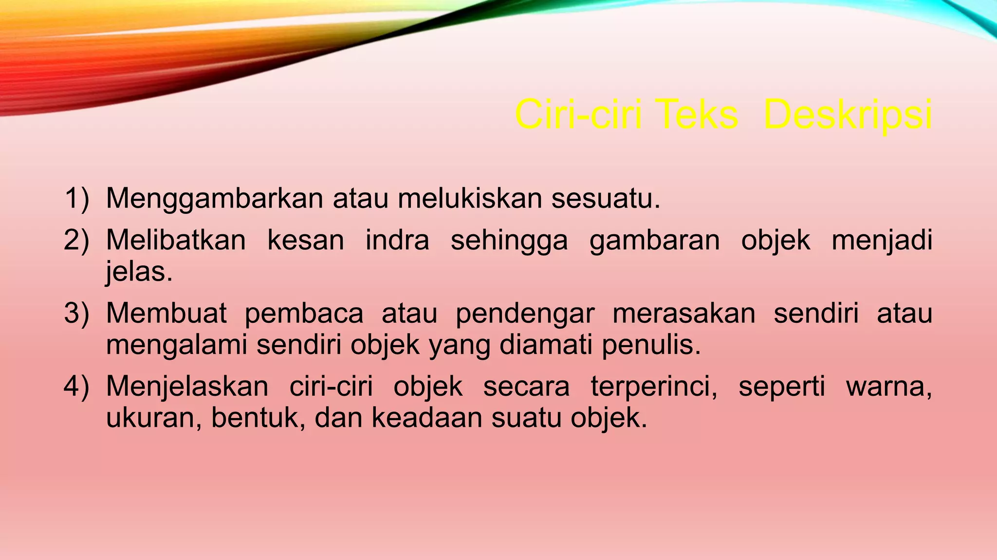 Teks deskripsi | PPTX
