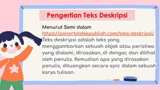 Teks deskripsi | PDF
