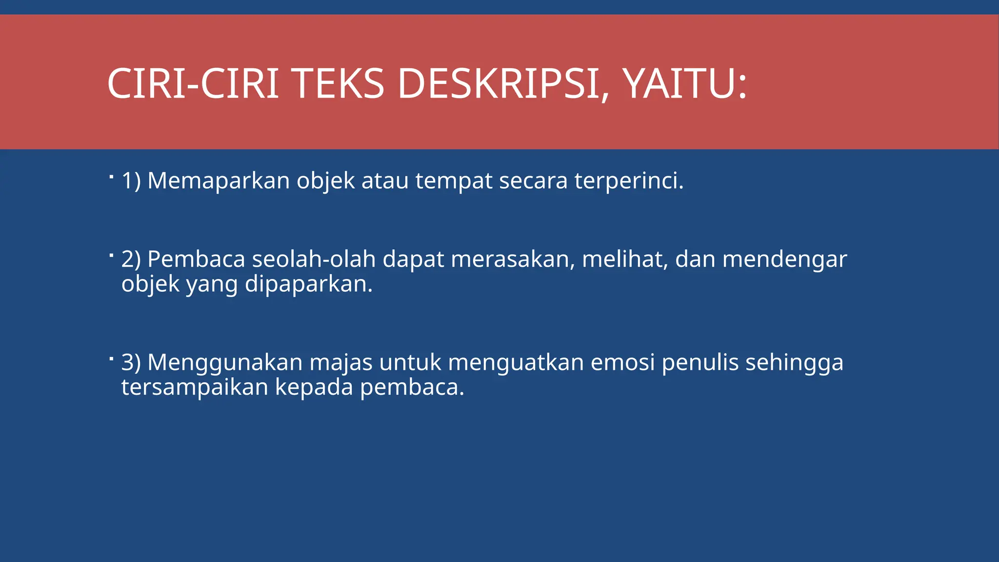 Materi Teks Deskripsi Kelas 9 SMP/MTs.pptx