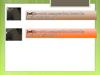 Teks editor (vim) | PPT