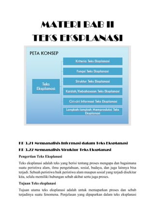 Teks eksplanasi | PDF