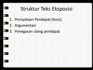 Teks eksposisi | PPTX